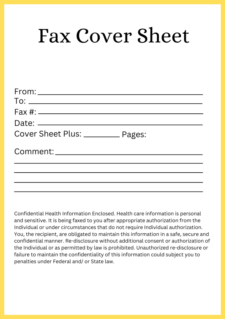 Printable United Healthcare Appeal Fax Cover Sheet - Free Fax Cover Sheet